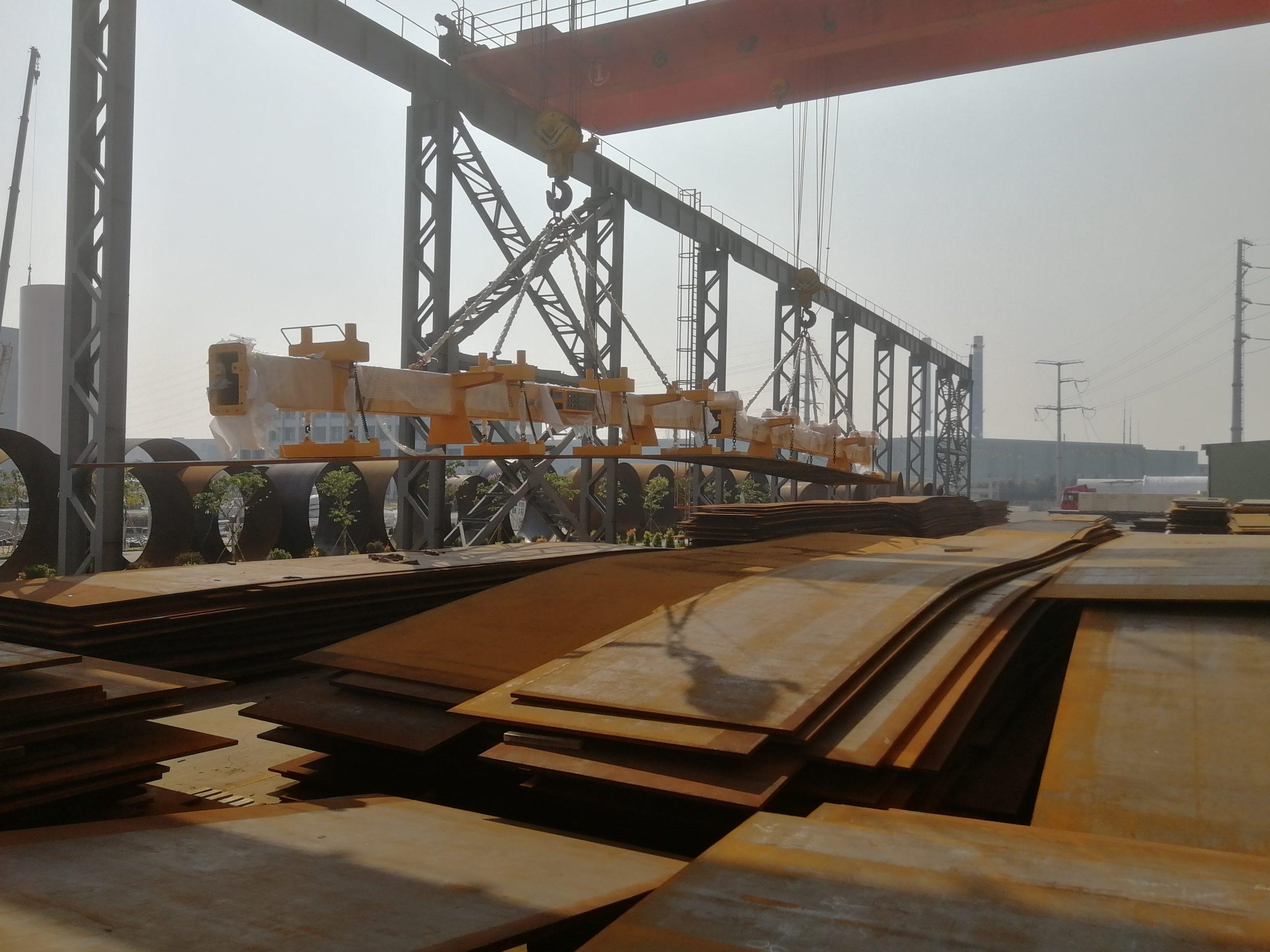 Steel Plate Lifting Magnets | Steel Plate Handling-HVR MAG