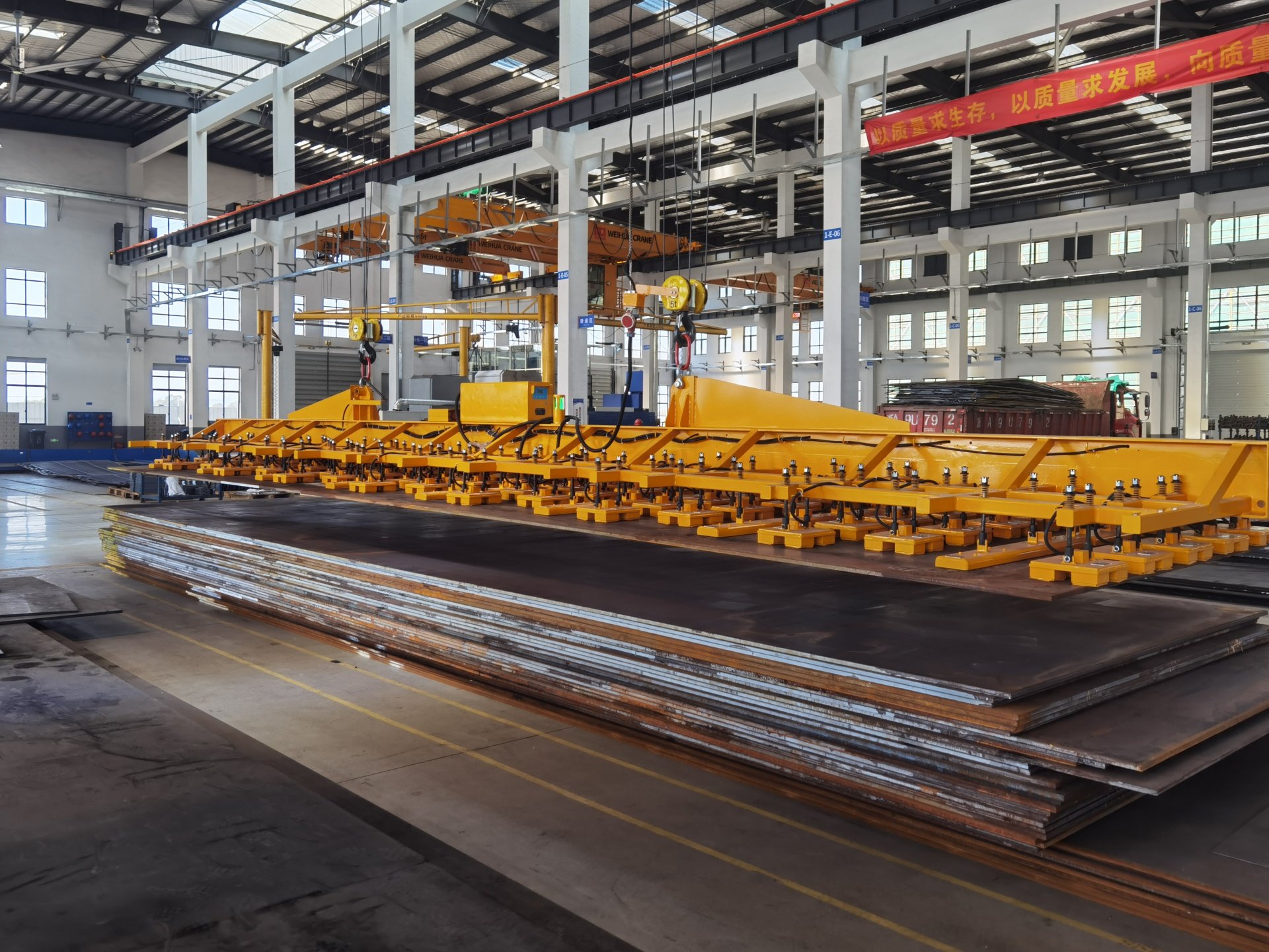 Magnetic Lifter for Steel Plates Cutting Application-HVR MAG