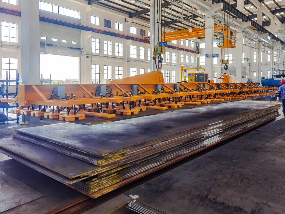 Magnetic Lifter for Steel Plates Cutting Application-HVR MAG