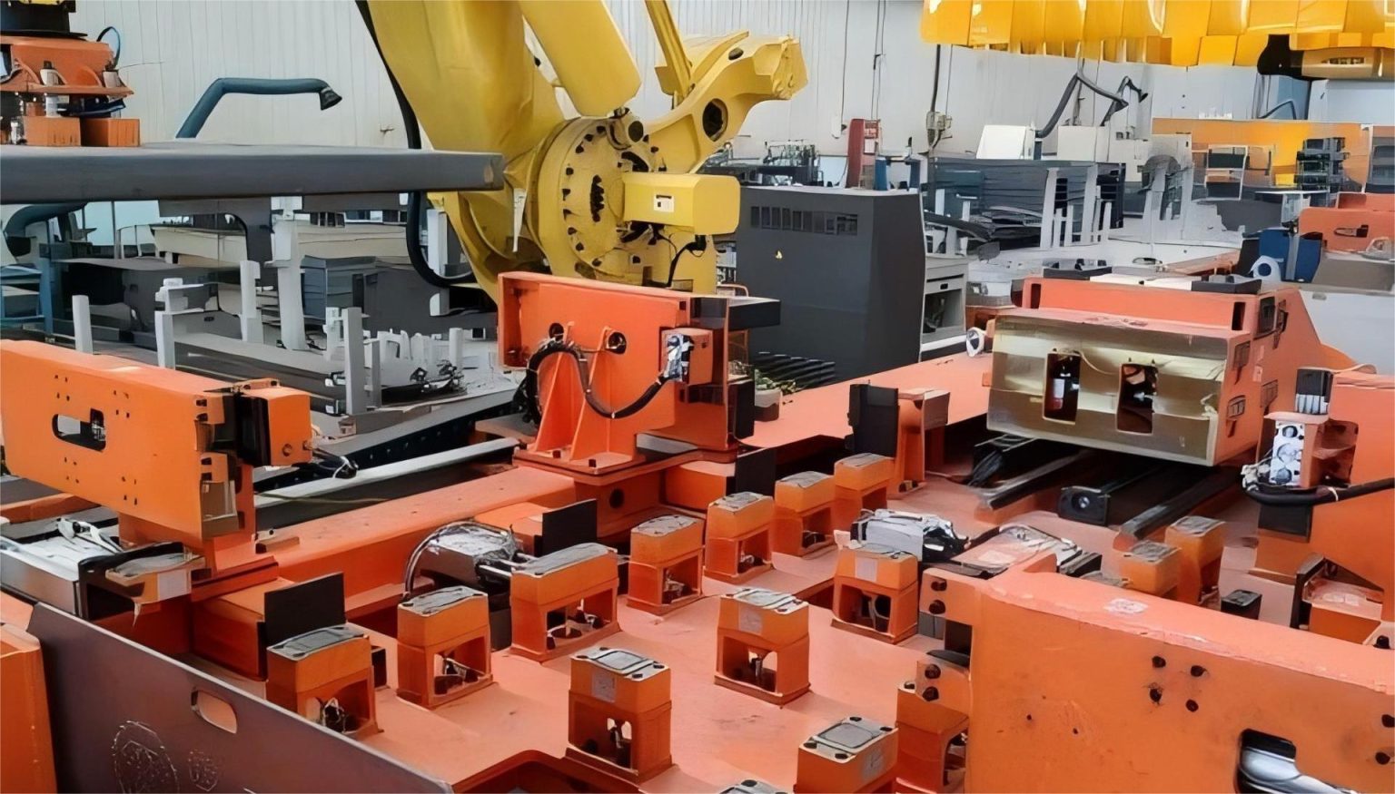 Magnetic Grippers Intergrated with Robotic Arm- HVR MAG