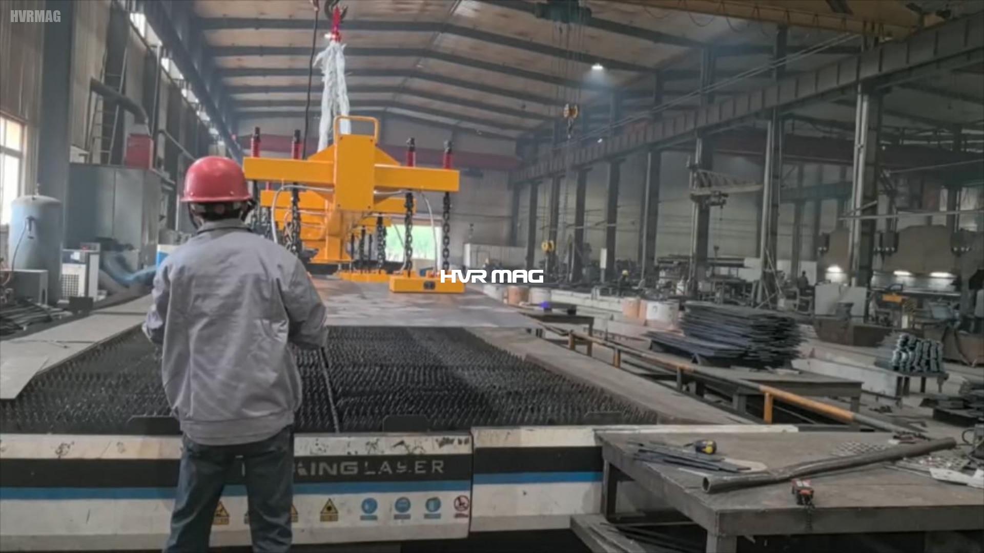 Plate Handling Magnets Designed For Power Tower Industry