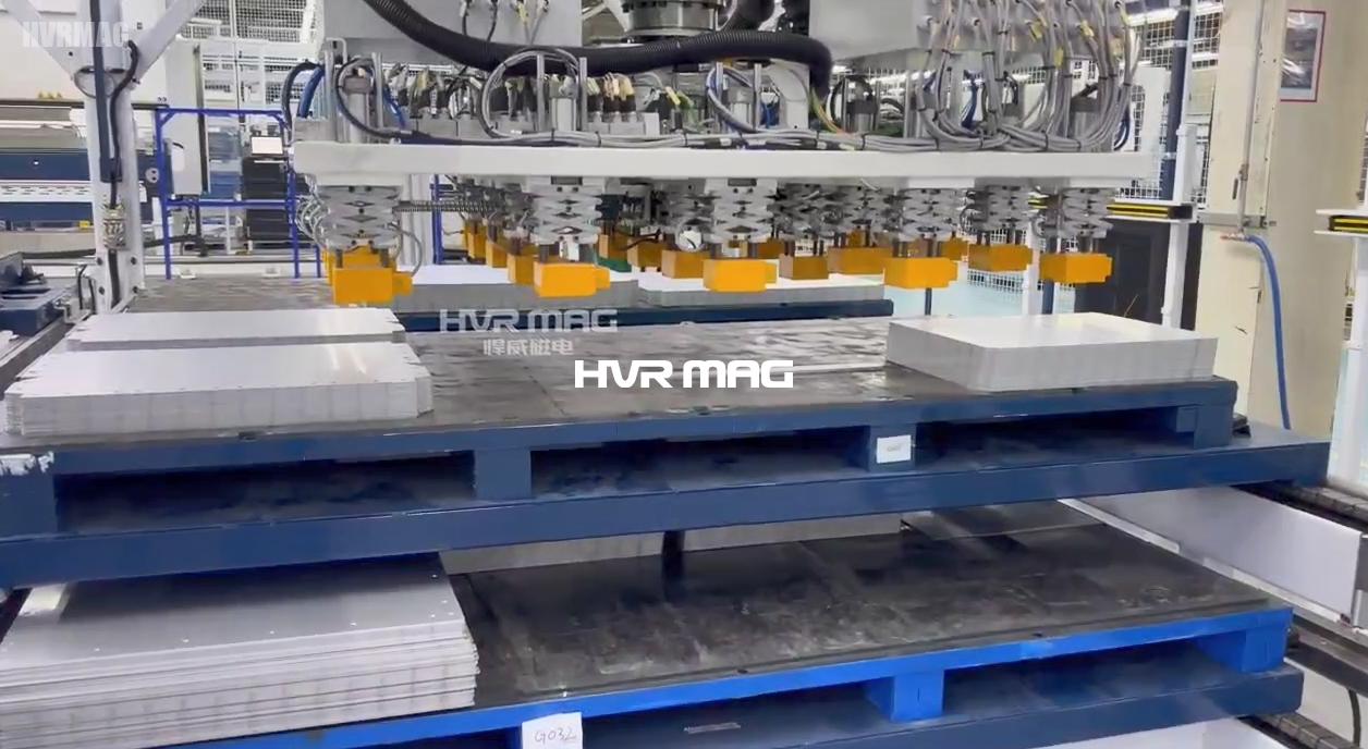 HVR MAG Magnetic Gripper Application