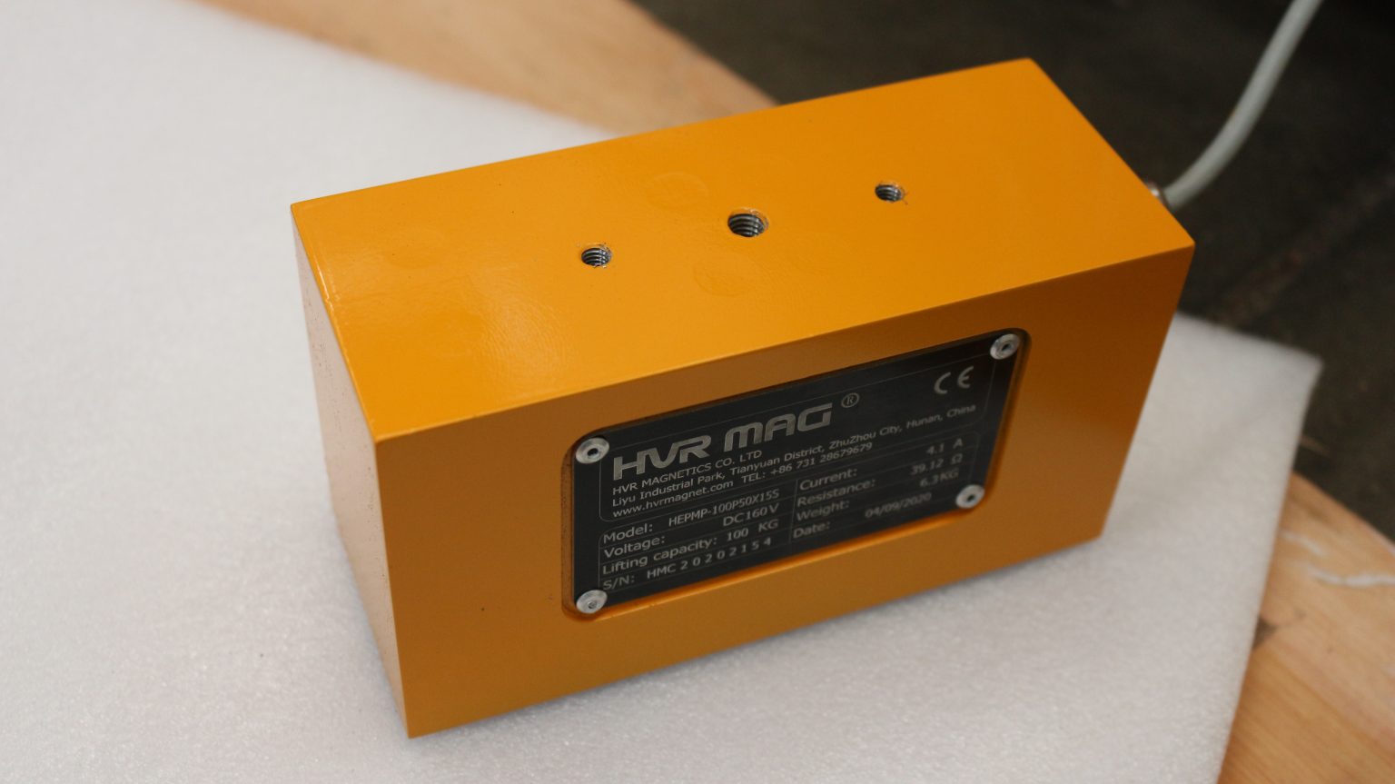 HVR MAG Magnetic Gripper Mechanism Application