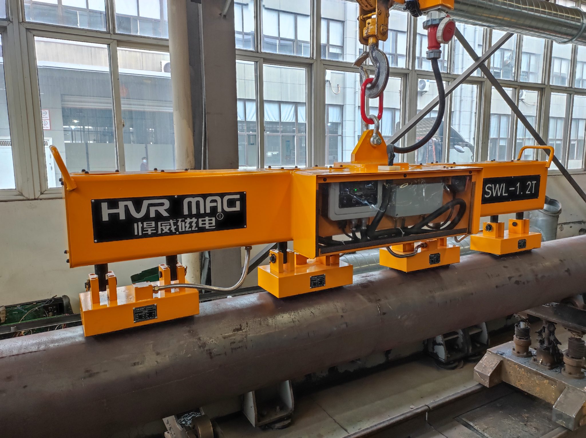Steel Pipe Magnets Transform Handling in Heavy Industry - HVRMAG
