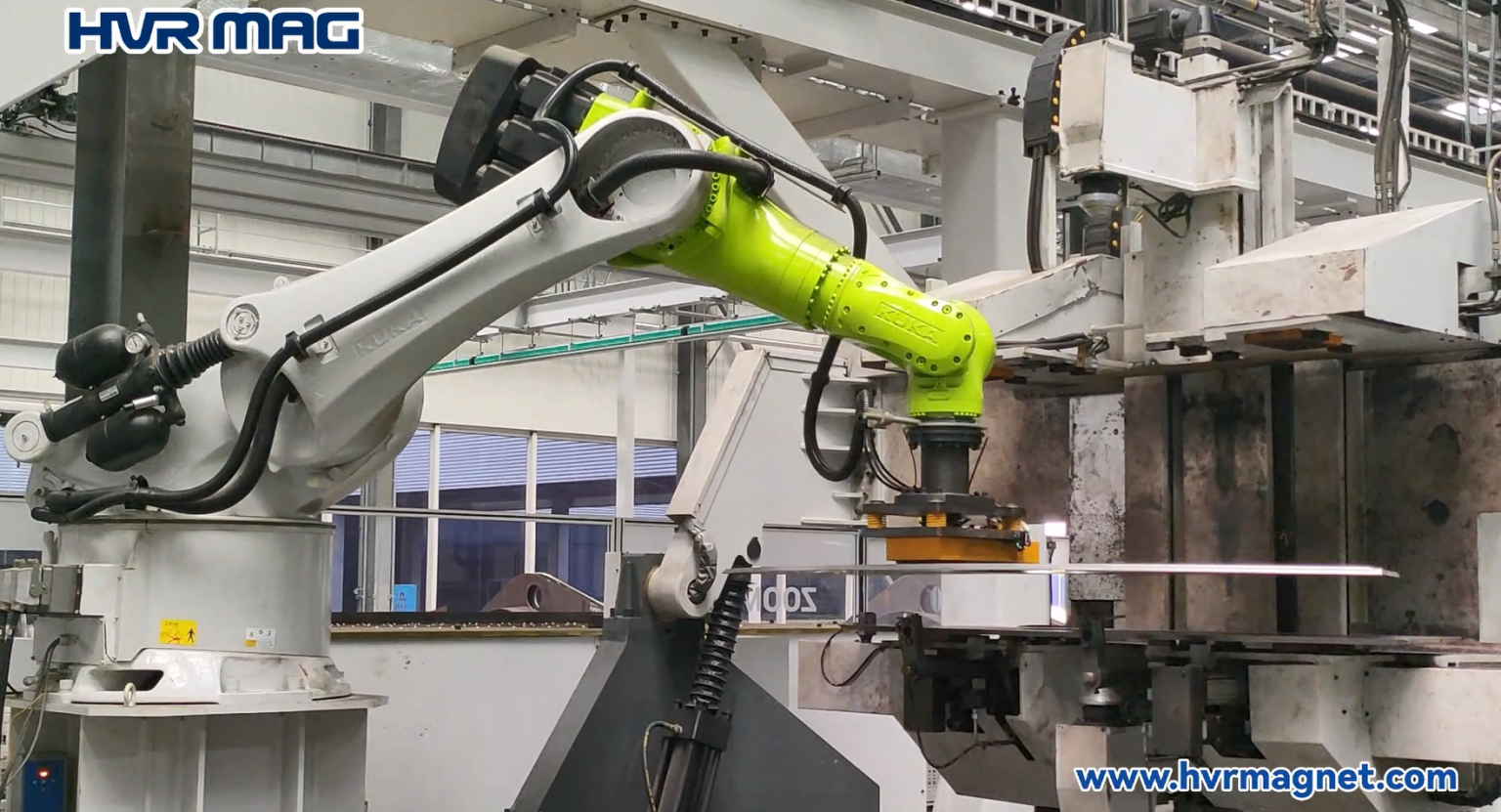 Integrating Magnetic Workholding with Robotic Automation - HVRMAG